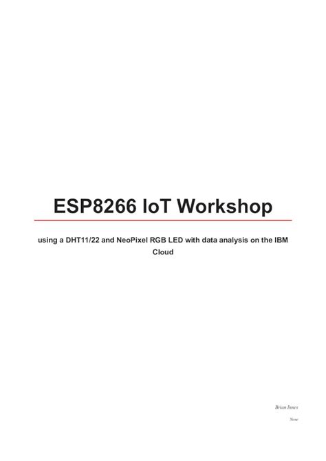 Pdf Home Esp8266 Iot Workshop Github Pages · 2020 11 23 · 1