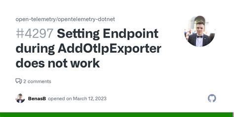 Setting Endpoint During Addotlpexporter Does Not Work · Issue 4297 · Open Telemetry