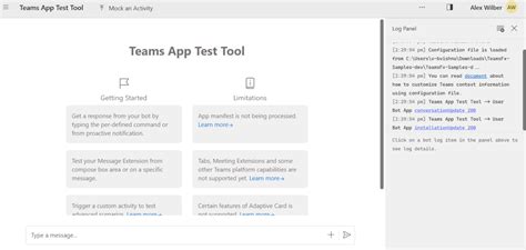 Debug Message Extension App In Test Tool Teams Microsoft Learn