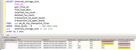 A Z Of In Memory Oltp Checkpoint Part 2 Help Sql Server