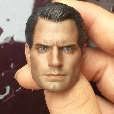 16 Henry Cavill Man Head Sculpt F 12 Hot Toys Phicen Worldbox Body