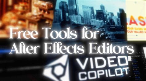 Free Tools For After Effect Editors Effects Collective