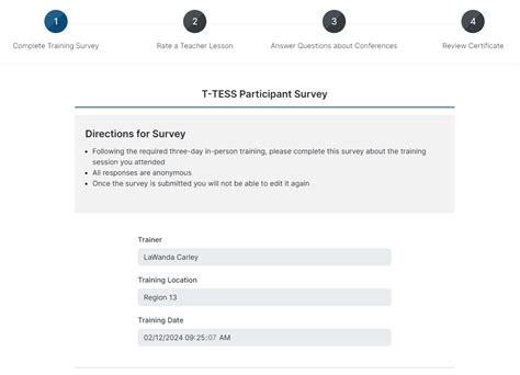 How To Get To The T Tess Certification Test T Tess