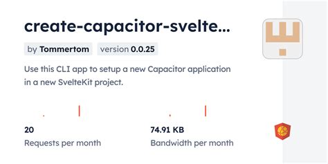 Create Capacitor Svelte App Cdn By Jsdelivr A Cdn For Npm And Github