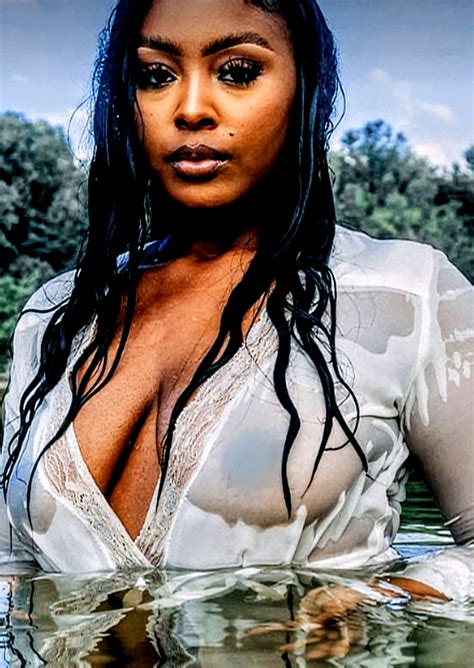 Sexy Ebony Hottie With Wet T Shirt Sporting Sexy Boobman123