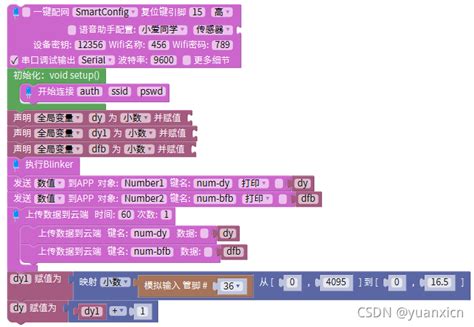 arduino mixly 点灯科技（blinker） 在线电压监测（带电压高低提醒） yuanxicn的博客 csdn博客 mixly在线