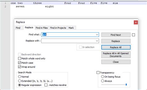 Text Editors Remove Duplicate And Clean Line Break Blank Space In Notepad Super User