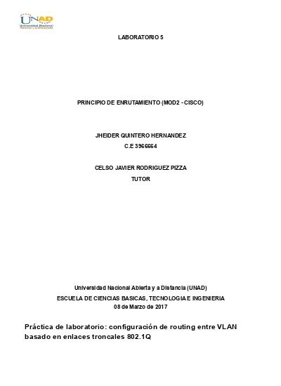 5 1 3 7 Lab Configuring 802 1q Trunk Based Inter Vlan Routing