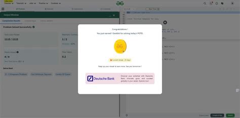 Dharineesh S On Linkedin Geekstreak2024 Geeksforgeeks Gfgpotd