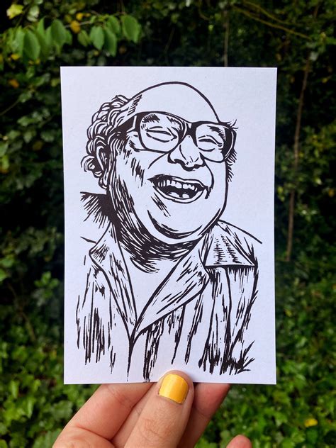 DANNY DEVITO PRINT Always Sunny Always Sunny In Philadelphia Danny Devito Art Frank Reynolds
