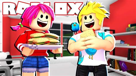 Taste Testing Ihob Burgers Party Roblox Bloxburg Crew Mansion Role