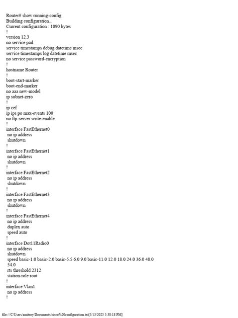 Cisco Configuration Loopback Pdf