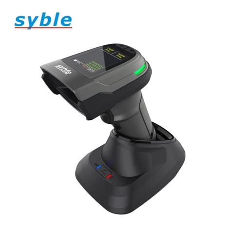 D Industrial Wireless With Display Screen And Cradle Scanner XB D T Barcode Solutions