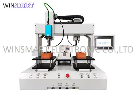 Teach Pendant Programming Smart Robotic Screwdriver Machine For