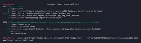 Importerror Cannot Import Name Median Absolute Deviation From Scipy Stats Issue