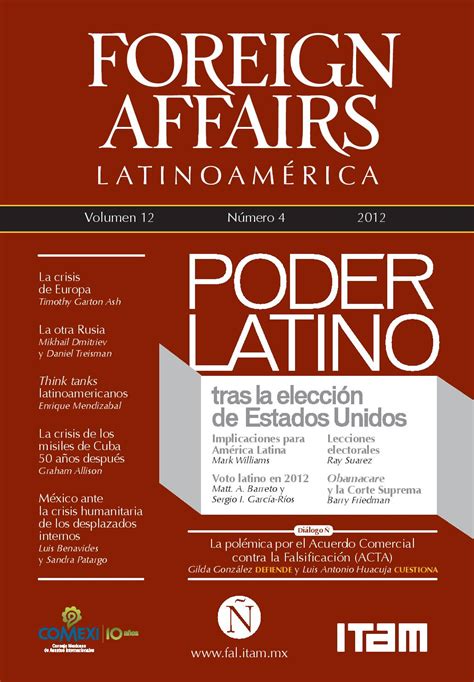 Descargas Foreign Affairs Latinoamérica Revista Oficial De Foreign