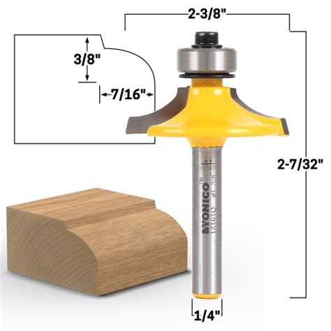 Door Window Door Drawer Front Edge Bit Door And Drawer Front Edging Router Bit Set