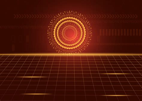 High Tech Digital Technology Network Abstract Technology Background Hi Tech Communication