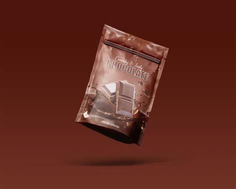 Chocolate Pouch Packaging Design Behance