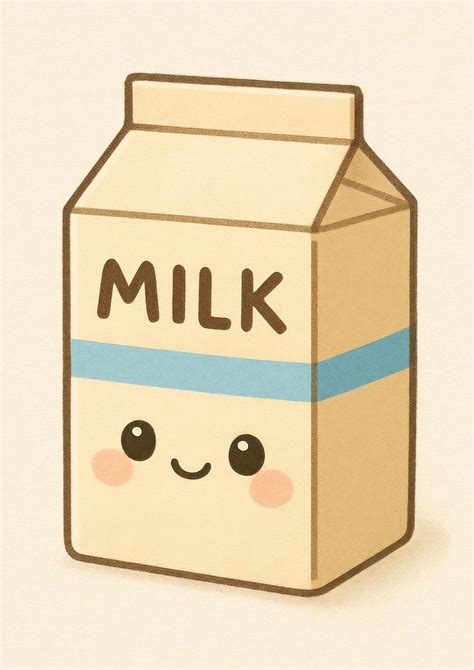 Cute Milk Carton Wallpaper Design Free Photo Illustration Rawpixel