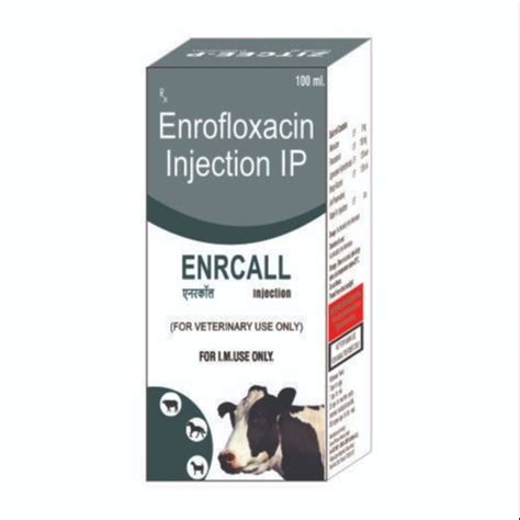 Enrofloxacin Injection Prescription Packaging Type 100 Ml Vial At ₹ 195 Piece In Ambala