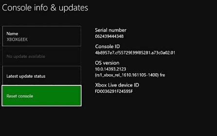 Ways To Reset An Xbox One Factory Reset Soft Reset Hard Reset