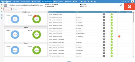 enable rule recommendation in bulk data validation rightdata