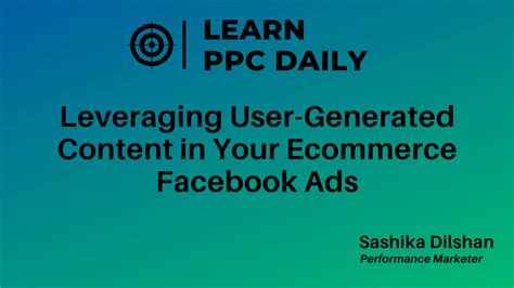 Leveraging User Generated Content In Your Ecommerce Facebook Ads