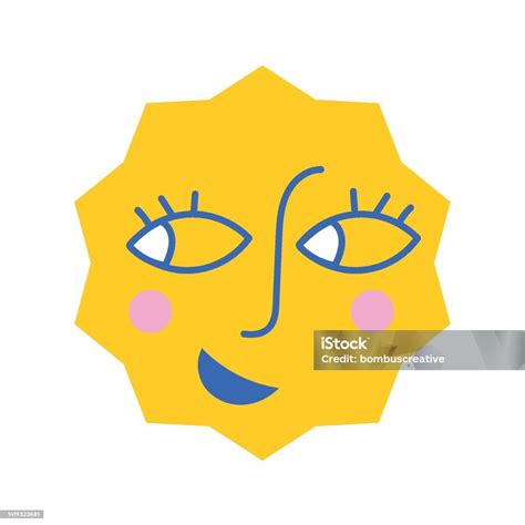 Sun Character Design Stock Illustration Download Image Now Abstract