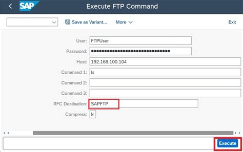 How To Configuring An Sap Ftp Connection Step By Step Guide Amar It Tech