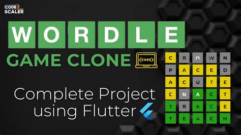 Build Wordle Game Using Flutter Wordle Clone Complete Project Arnav