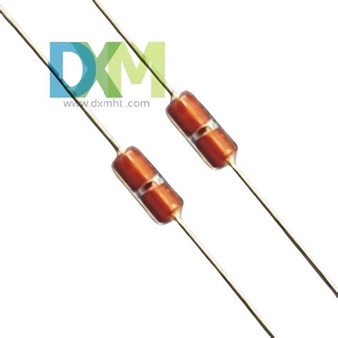 Glass Thermistor Mf58 Ntc For Temperature Control Dxm