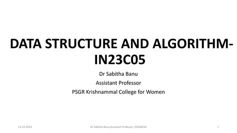 Data Structure And Algorithm For Beginners Ppt