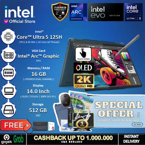 Promo Lenovo Yoga In Iml Evo Ultra H Gb Gb Hz Oled Non Bundle