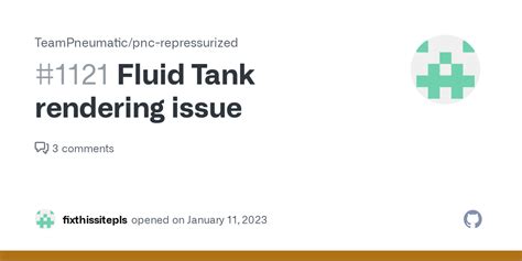 Fluid Tank Rendering Issue · Issue 1121 · Teampneumaticpnc Repressurized · Github