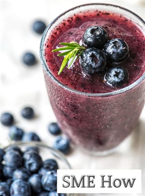 สูตรวิธีทำน้ำบลูเบอรี่ปั่น พร้อมคำแนะนำในการขายน้ำบลูเบอรี่ปั่น Sme How