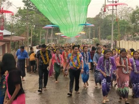 ရွာငံမြို့နယ်၌ မဟာသင်္ကြန်ပွဲတော်အား ယိမ်းအဖွဲ့များဖြင့် စတင်ဖွင့်လှစ် Information And Public