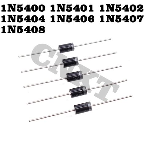 10 ~ 20pcs 1n5400 1n5401 1n5402 1n5404 1n5406 1n5407 1n5408 Diode Chỉnh Lưu In Line Do 201a D