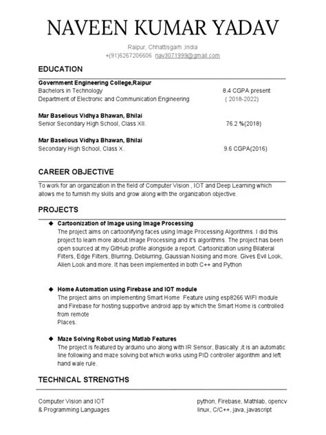 naveen kumar yadav pdf internet of things computer vision