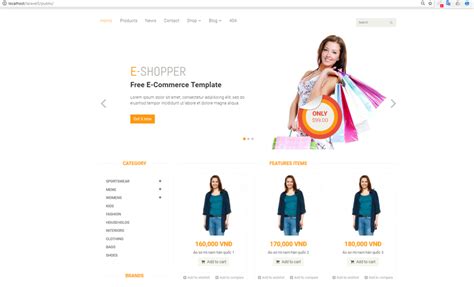Laravel 5x Shopping Cart P2