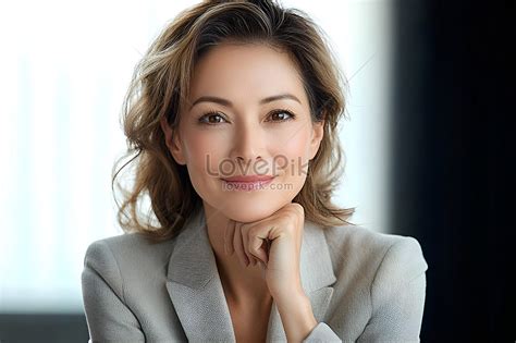 정장을 입은 여성