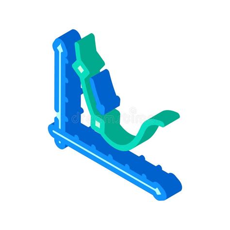 Gradient Descent Arrow Machine Learning Isometric Icon Vector