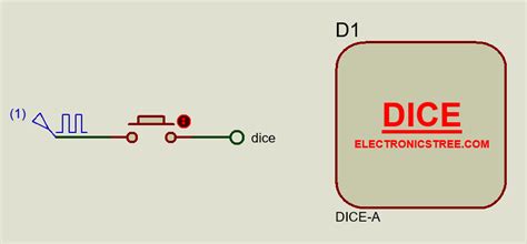 Animated Electronic Dice Model For Proteus8 ELECTRONICS TREE