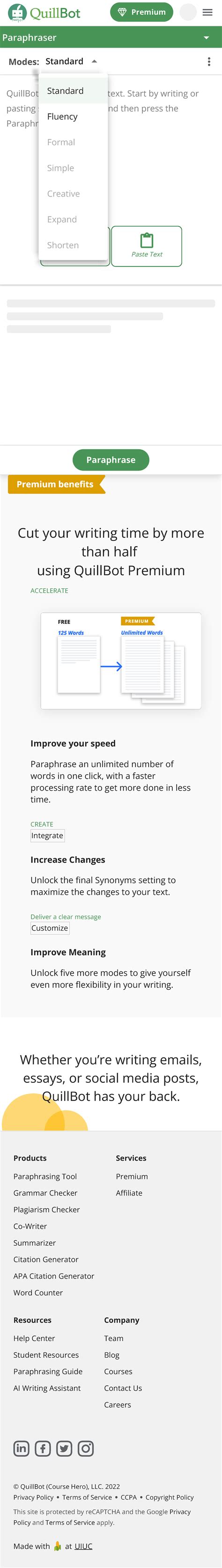 Paraphrasing Tool Quill Bot AI Whether Youre Writing Emails Essays Or Social Media Posts