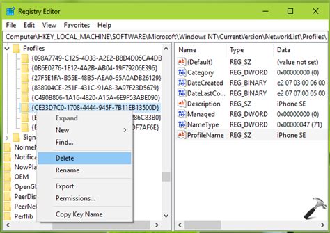 [how To] Delete A Wifi Network On Windows 10