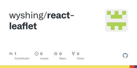 Github Wyshingreact Leaflet