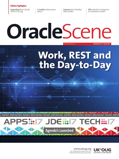 Oracle Work Rest And The Day To Day Pdf Representational State Transfer Databases