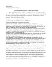 Game Theory Example ECON BA ECON Introduction To Microeconomics Economic Application