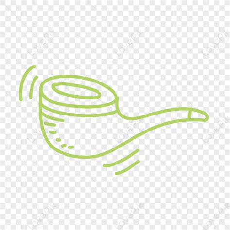 녹색 낙서 일러스트 라인 흡연 파이프경전운동 Png 일러스트 무료 다운로드 Lovepik