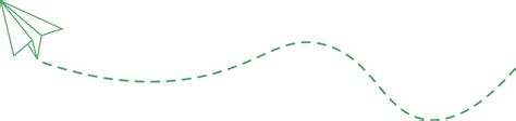 dashed line paper airplane route 11359535 png